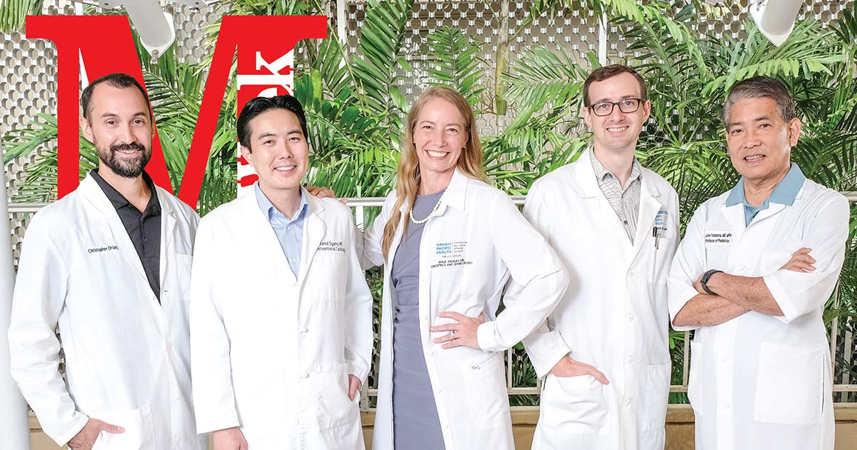 MidWeek Cover Story Pens an Ode to Hawaii Pacific Health Doctors