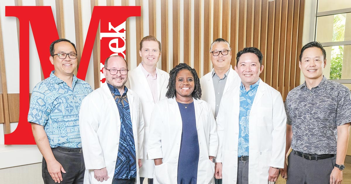 MidWeek Cover Sheds Light on Lives of Hawaii Pacific Health Doctors