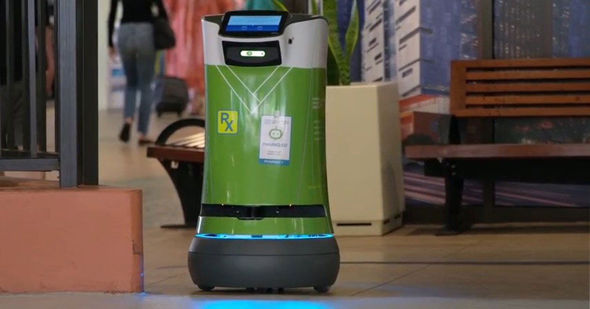 New Delivery Robot Debuts in Hawaii at Straub Benioff Medical Center